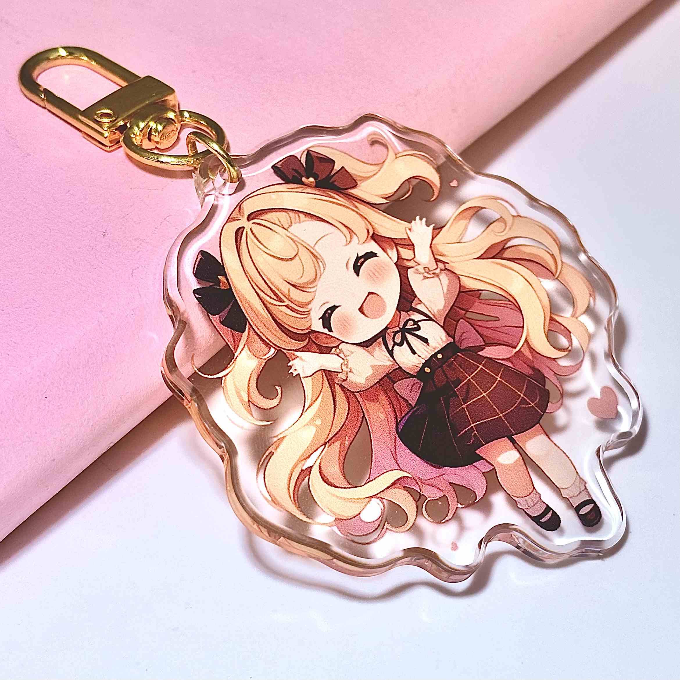 Custom Crystal Acrylic Keychain – Acryart